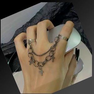 Jewelry | New Punk Cross Ring | Poshmark